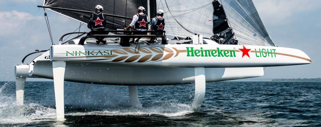 VIDEO: Take a unique look inside the TF10 foiling trimaran! - DNA ...