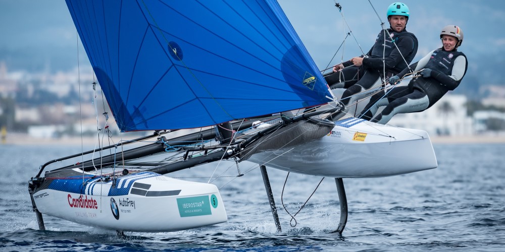 Nacra 17 Hydrofoiling Catamaran - Hydrofoil | DNA Performance Sailing