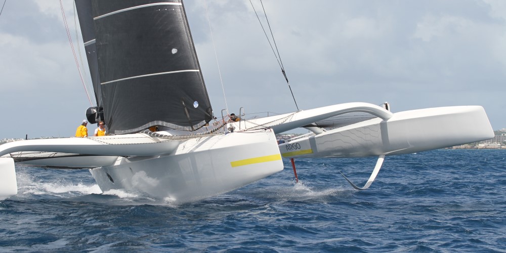 MOD 70 Hydrofoiling Catamaran - Hydrofoil | DNA Performance Sailing